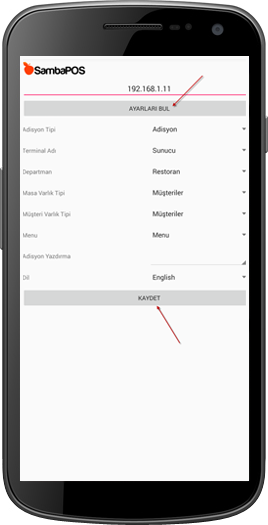 8.1. Android Mobile Client V2 Kurulum – SambaPOS Knowledgebase