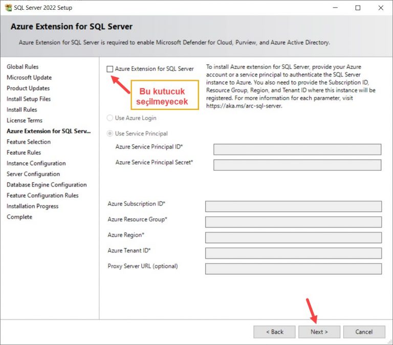 2.1.3.a. SQL Express Server Kurulumu – SambaPOS Knowledgebase