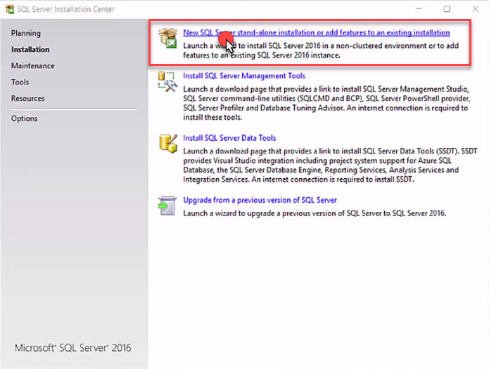 2.1.3.a. SQL Express Server Kurulumu – SambaPOS Knowledgebase