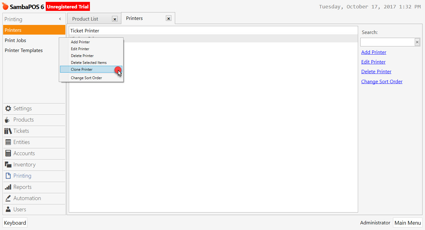 2.2.1. SambaPOS V5 Quick Setup – SambaPOS Knowledgebase