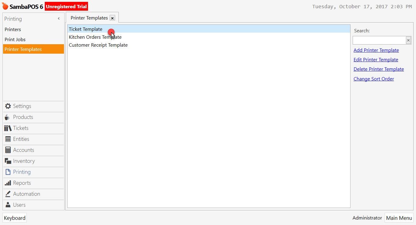 2.2.1. SambaPOS V5 Quick Setup – SambaPOS Knowledgebase
