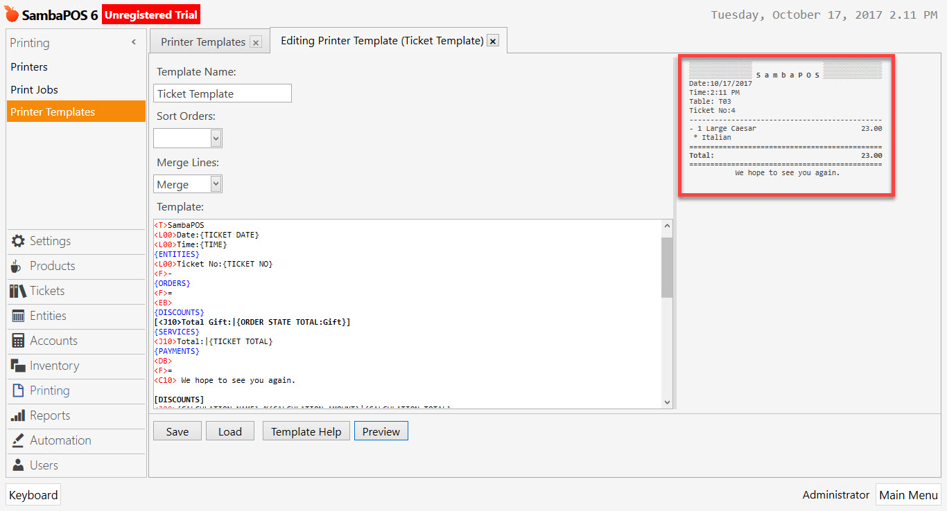 2.2.1. SambaPOS V5 Quick Setup – SambaPOS Knowledgebase