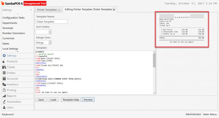 2.2.1. SambaPOS V5 Quick Setup – SambaPOS Knowledgebase
