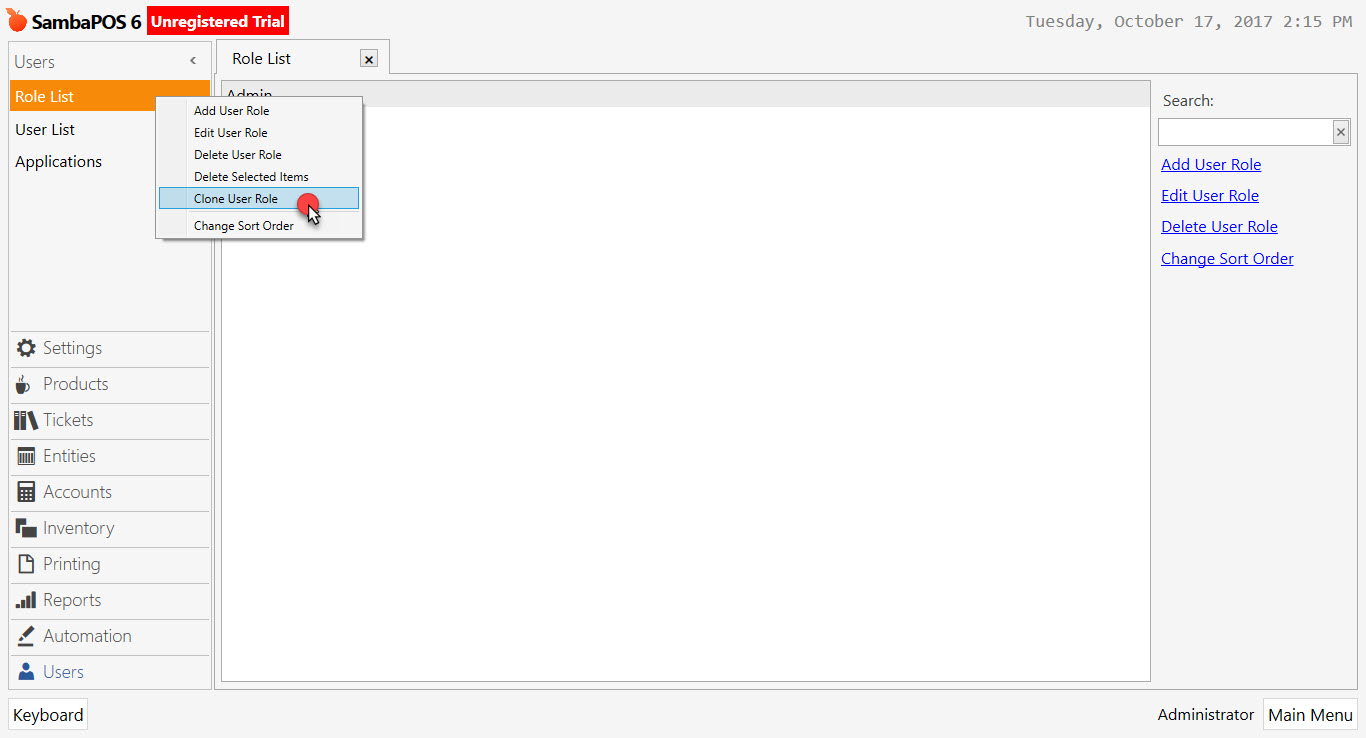 2.2.1. SambaPOS V5 Quick Setup – SambaPOS Knowledgebase