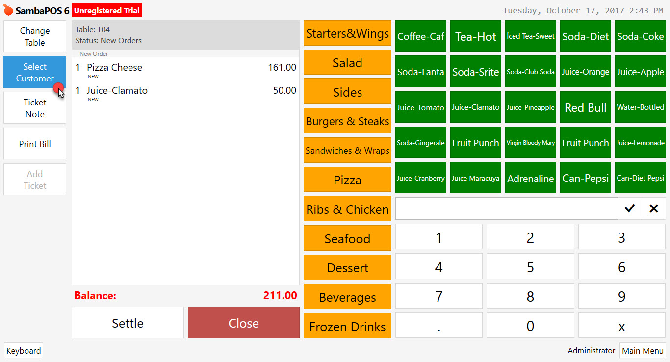 2.2.1. SambaPOS V5 Quick Setup – SambaPOS Knowledgebase
