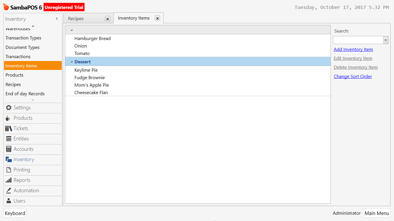 2.2.1. SambaPOS V5 Quick Setup – SambaPOS Knowledgebase