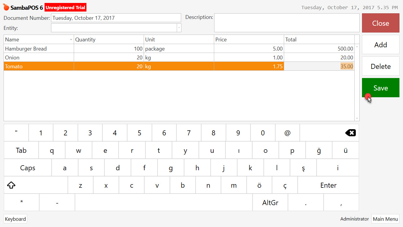 2.2.1. SambaPOS V5 Quick Setup – SambaPOS Knowledgebase