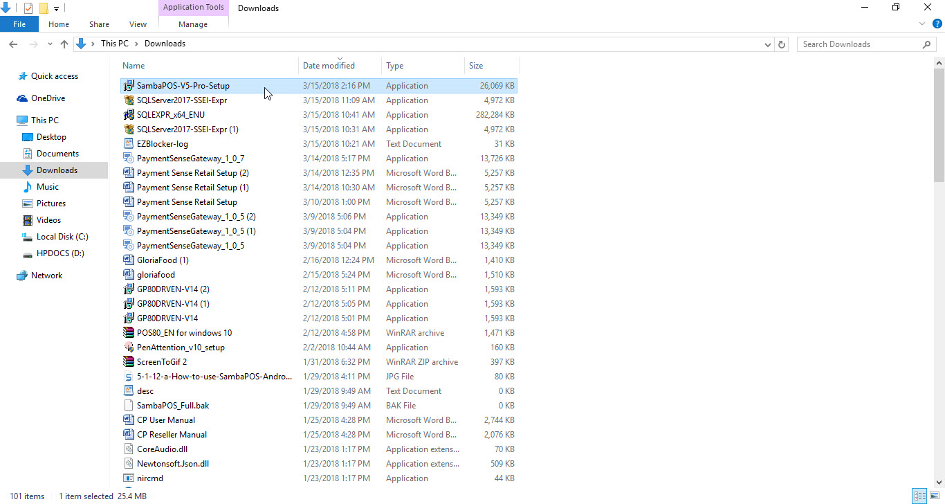 213a Sql Express Server Setup Sambapos Knowledgebase