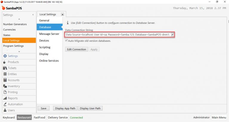 2.1.3.a. SQL Express Server Setup – SambaPOS Knowledgebase
