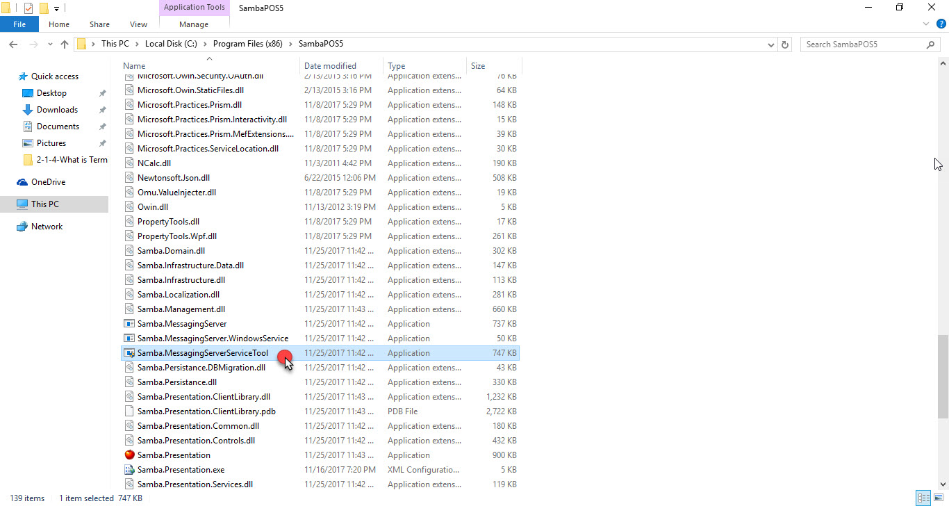 2.2.2. What is SambaPOS Messaging Server? How to Install? – SambaPOS Knowledgebase