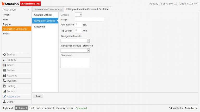 2316a How To Edit Automation Commands Sambapos Knowledgebase