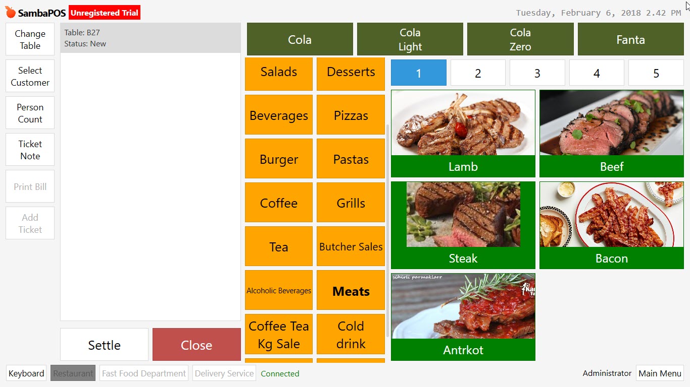2.3.8.a. How to Design Detailed Menu? – SambaPOS Knowledgebase