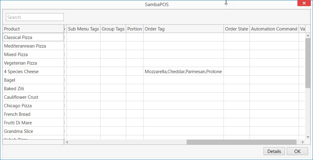 2.3.8.a. How to Design Detailed Menu? – SambaPOS Knowledgebase