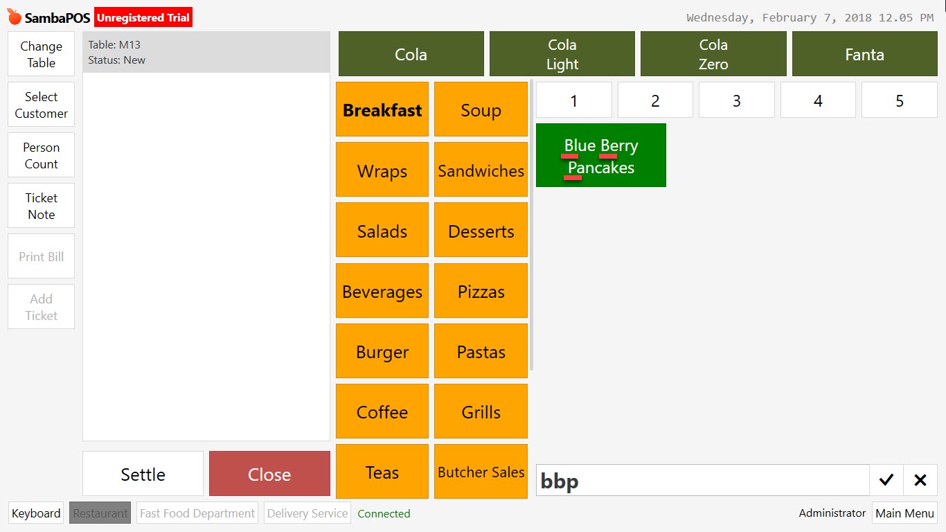 2.3.8.a. How to Design Detailed Menu? – SambaPOS Knowledgebase