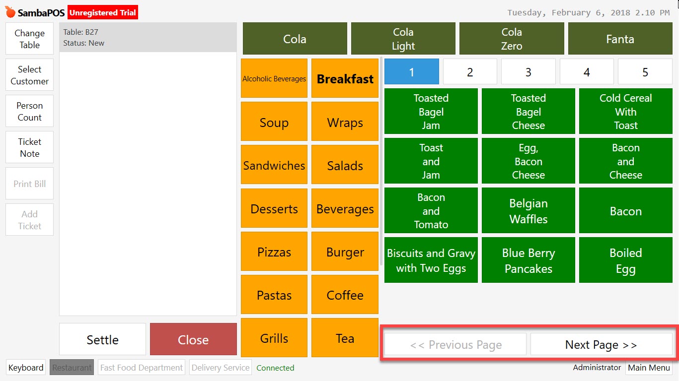2.3.8.a. How to Design Detailed Menu? – SambaPOS Knowledgebase