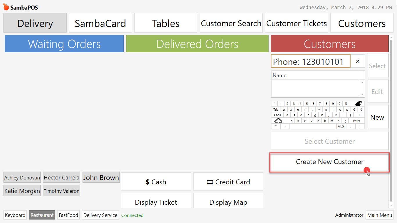 3.6. Caller ID Setup and Configurations – SambaPOS Knowledgebase
