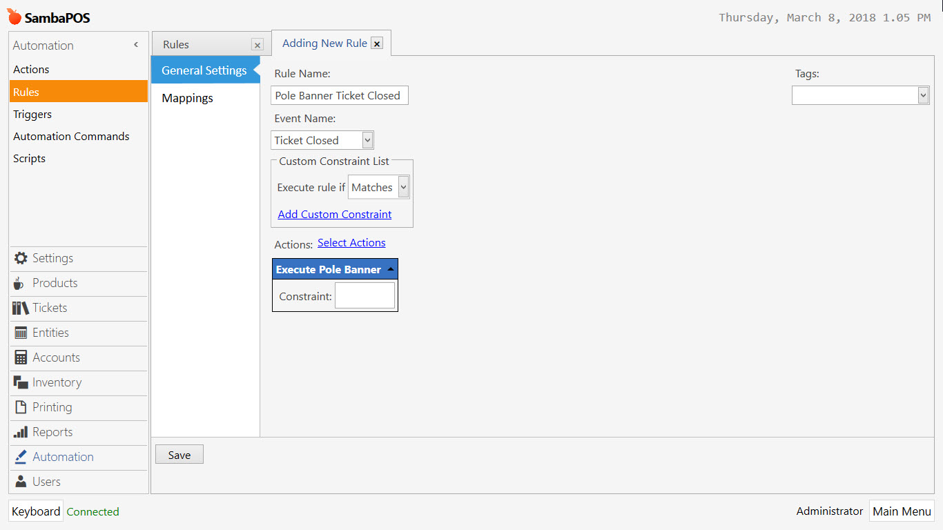 3.7. How to Setup Pole Display / Customer Display VFD? – SambaPOS Knowledgebase