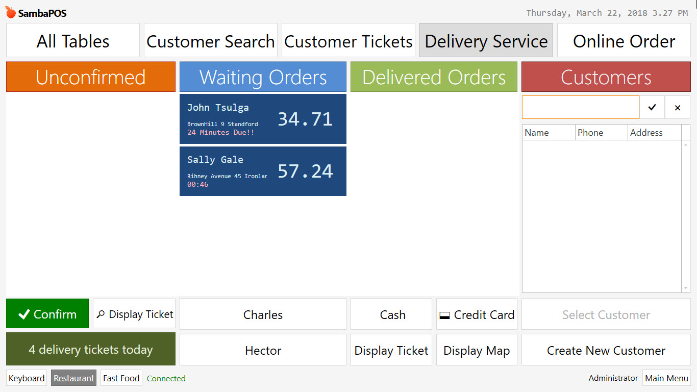 5.1.6.a. How to Take Order in Delivery Service Department? How to ...