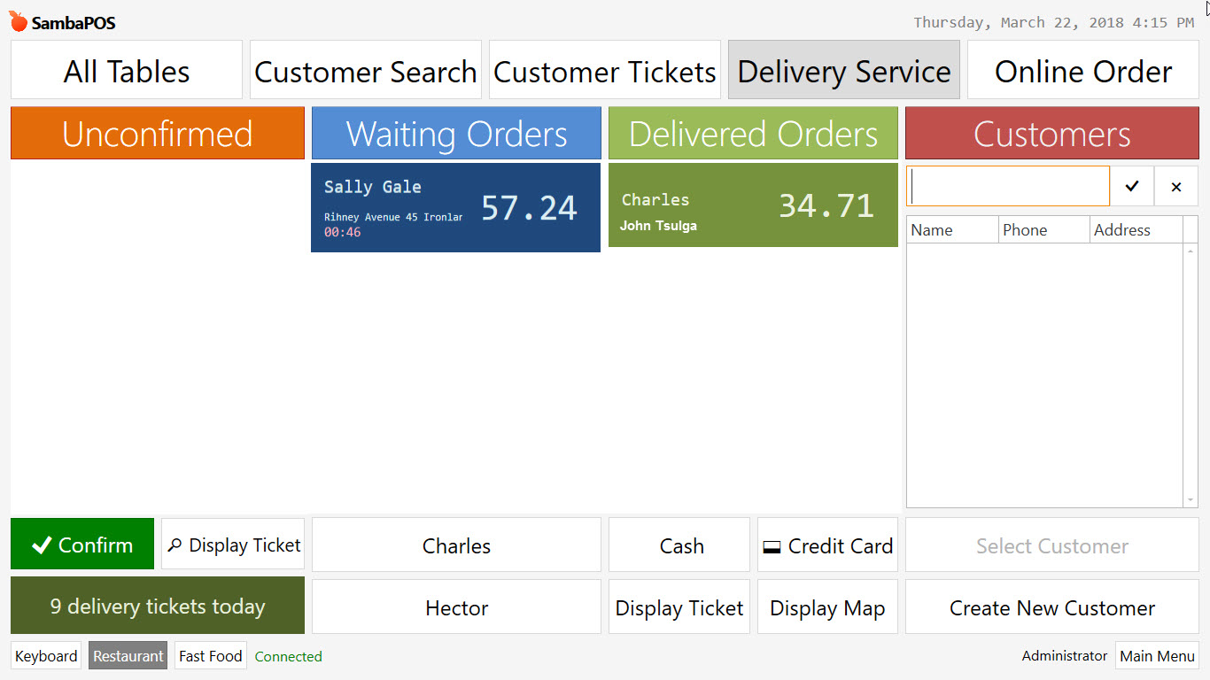 5.1.6.a. How to Take Order in Delivery Service Department? How to ...