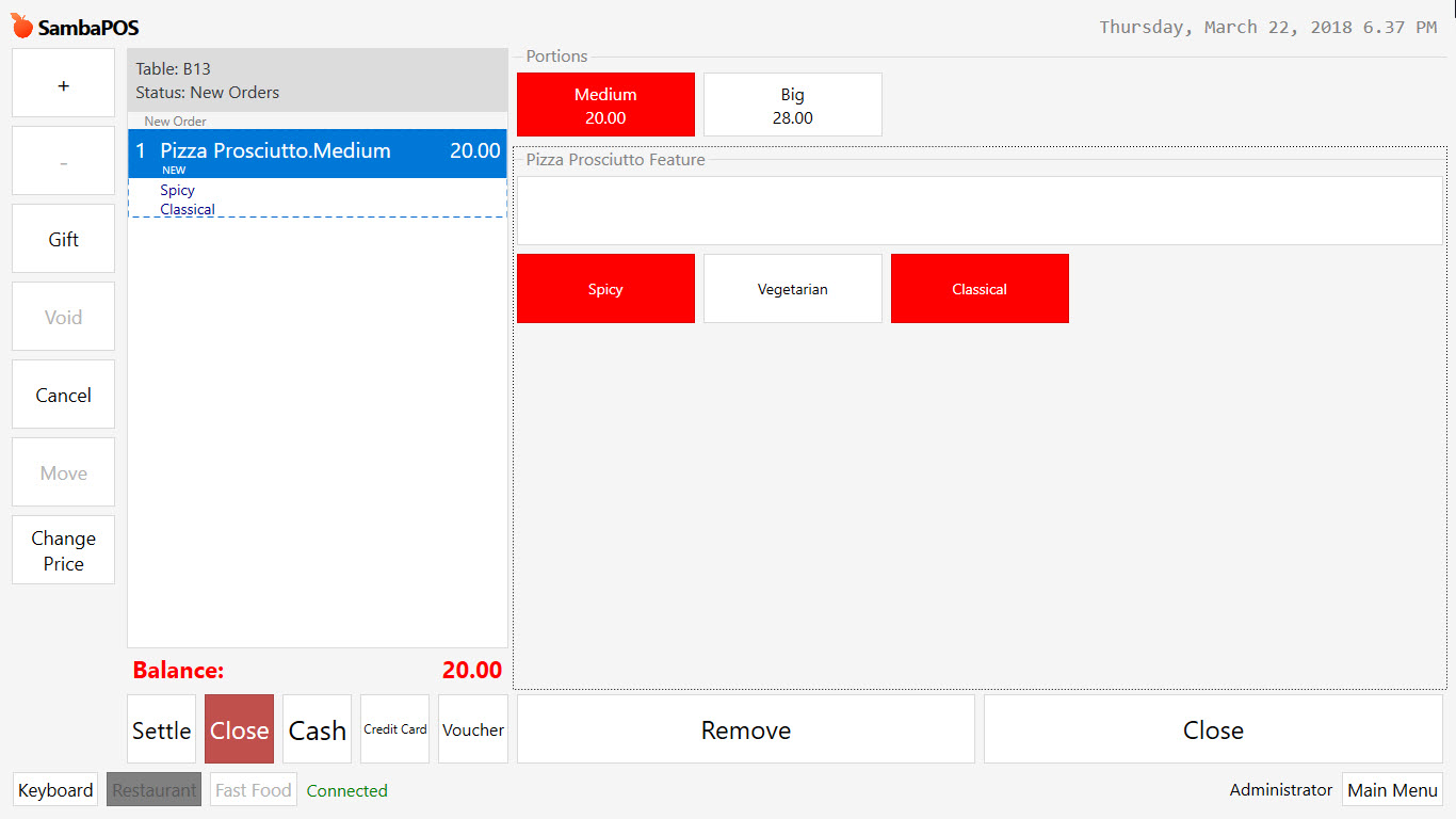 5.1.7. How to Write Note to Ticket and to Order? – SambaPOS Knowledgebase