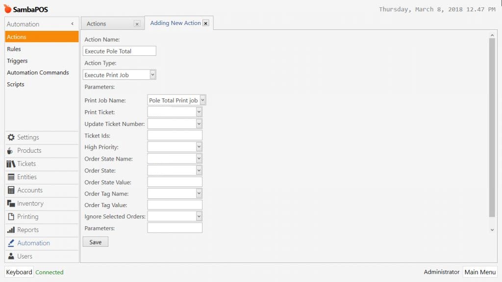 3.7. How to Setup Pole Display / Customer Display VFD? – SambaPOS Knowledgebase