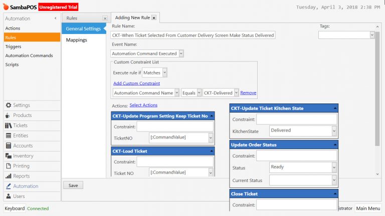 4.13. How to Generate Kitchen Display? – SambaPOS Knowledgebase