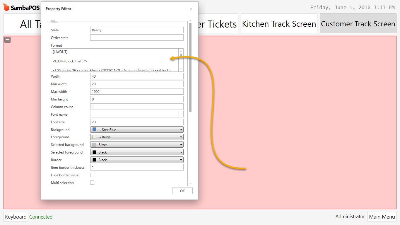 4.13. How to Generate Kitchen Display? – SambaPOS Knowledgebase