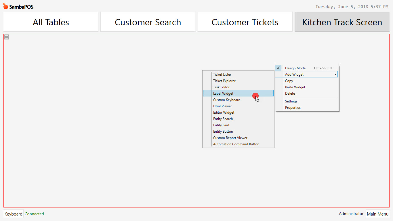 4.13. How to Generate Kitchen Display? – SambaPOS Knowledgebase