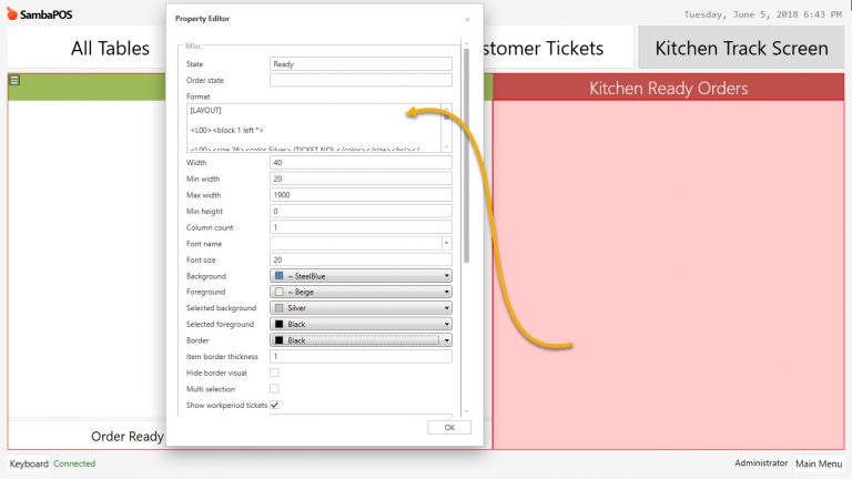 4.13. How to Generate Kitchen Display? – SambaPOS Knowledgebase
