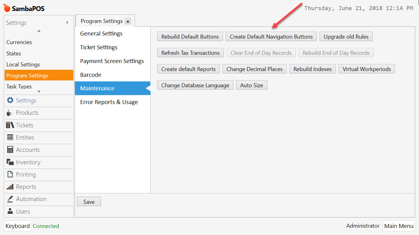4.14. How to Set Time Clock Implementation? – SambaPOS Knowledgebase
