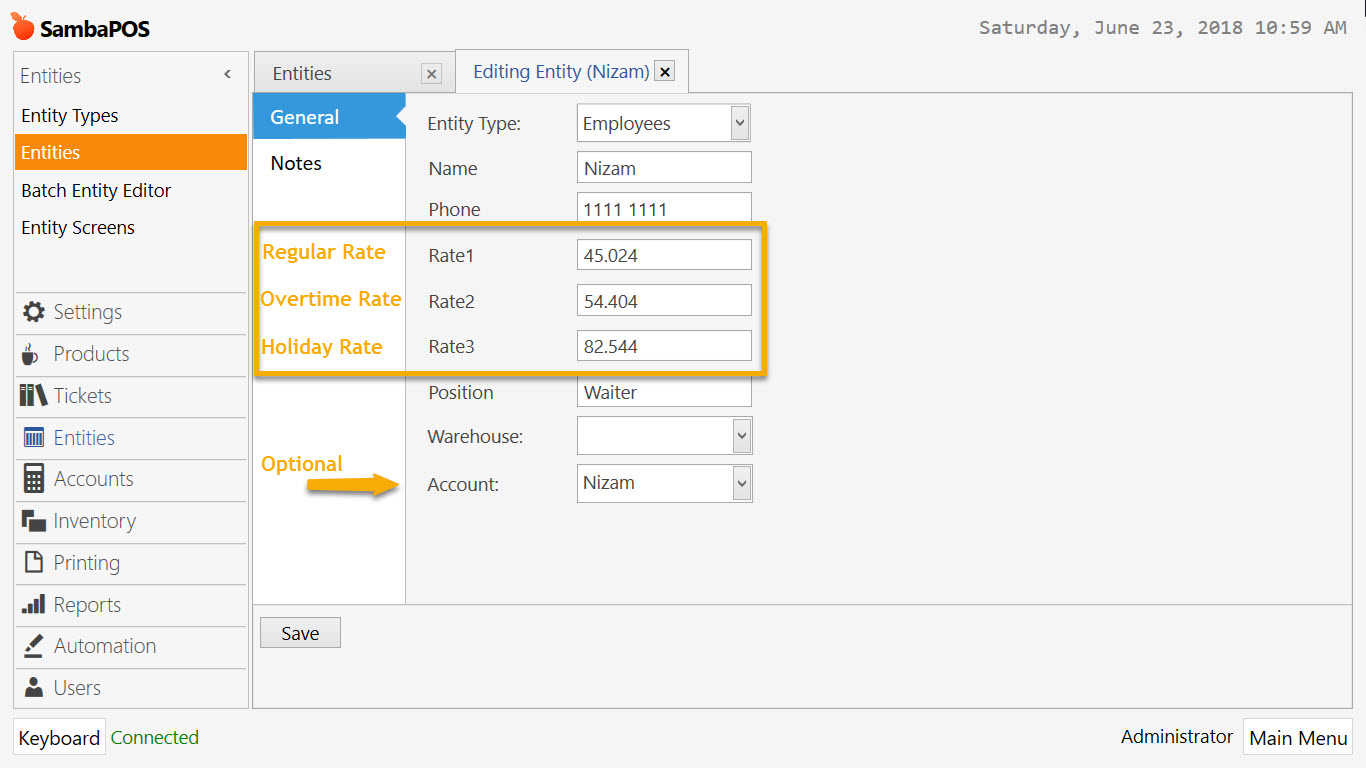 4.14. How to Set Time Clock Implementation? – SambaPOS Knowledgebase
