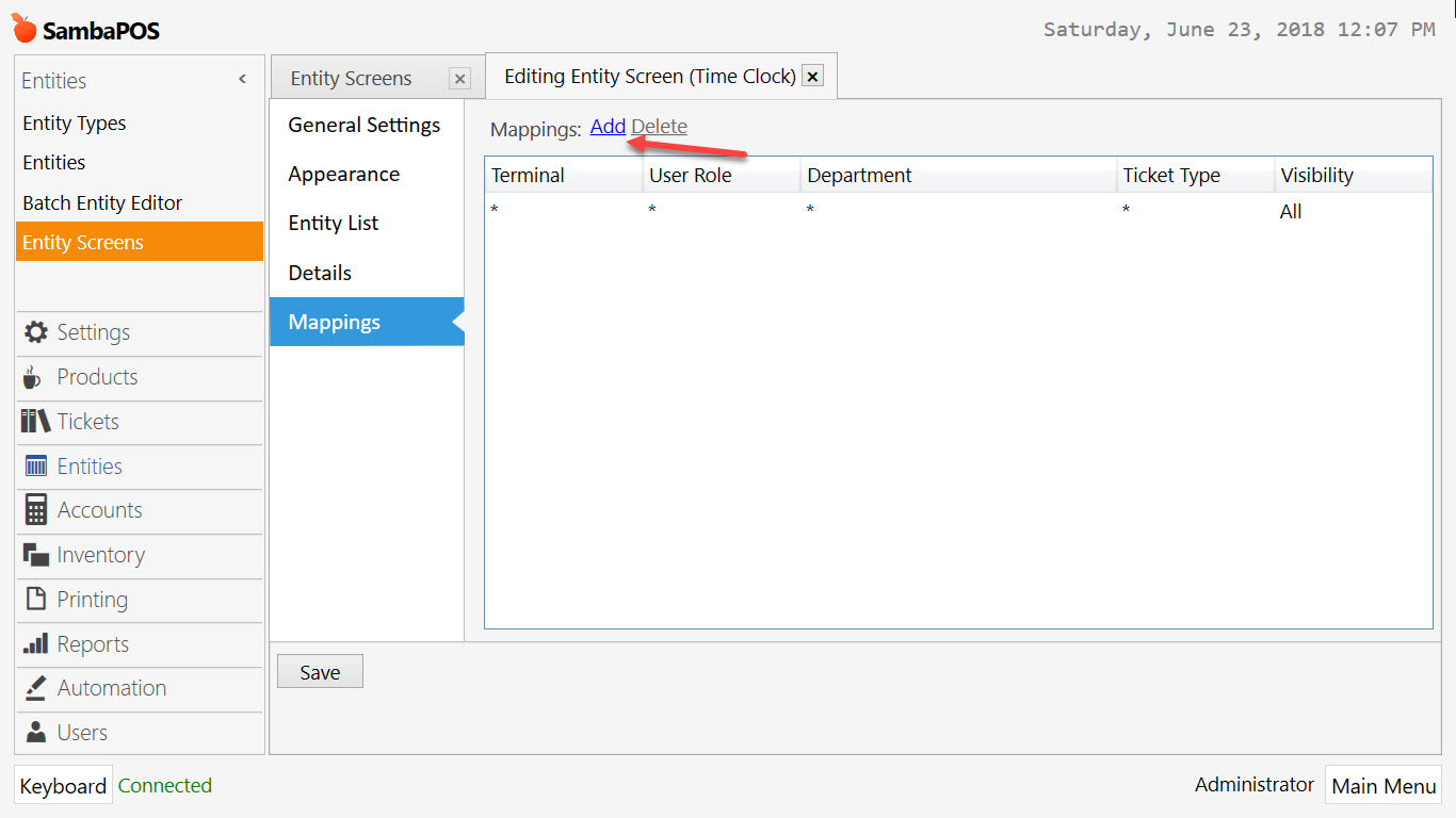 4.14. How to Set Time Clock Implementation? – SambaPOS Knowledgebase