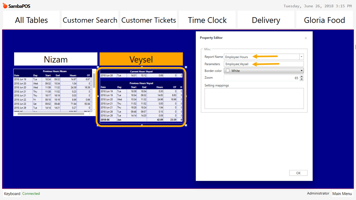 4.14. How to Set Time Clock Implementation? – SambaPOS Knowledgebase