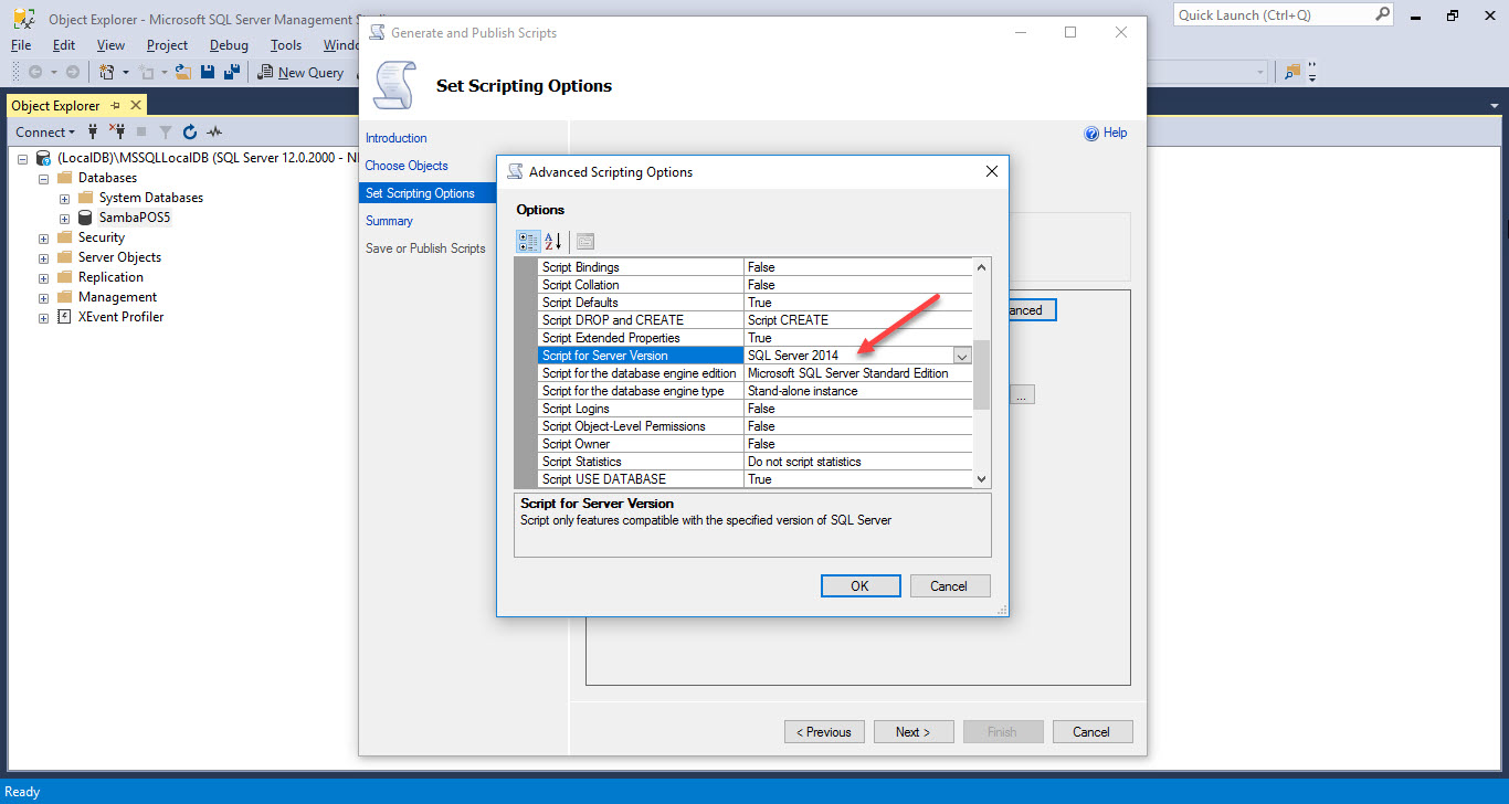 213b Transferring Data From Local Db To Sql Database Sambapos Knowledgebase