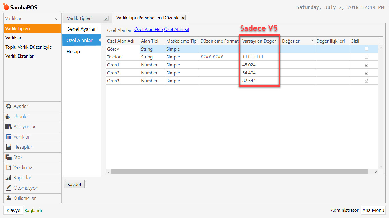 4.14. Time Clock Uygulaması Nasıl Yapılır? – SambaPOS Knowledgebase