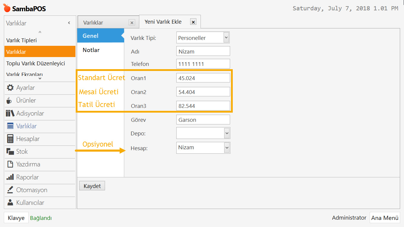 4.14. Time Clock Uygulaması Nasıl Yapılır? – SambaPOS Knowledgebase