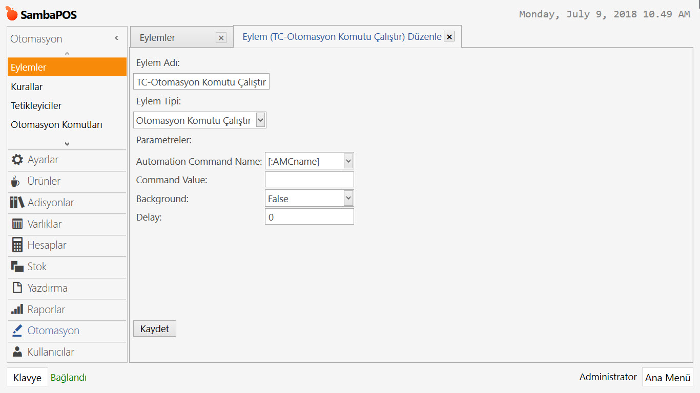 4.14. Time Clock Uygulaması Nasıl Yapılır? – SambaPOS Knowledgebase