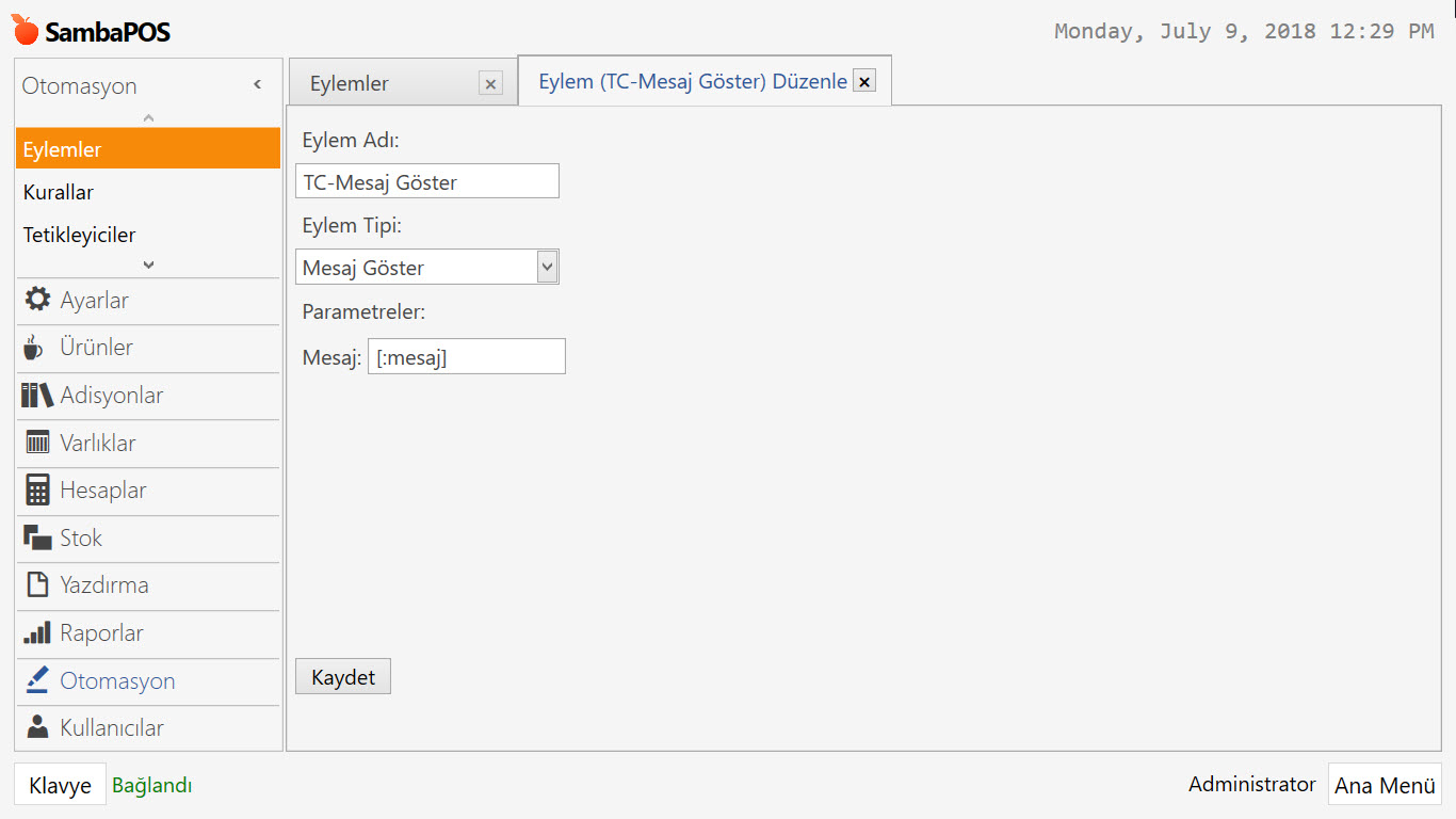 4.14. Time Clock Uygulaması Nasıl Yapılır? – SambaPOS Knowledgebase
