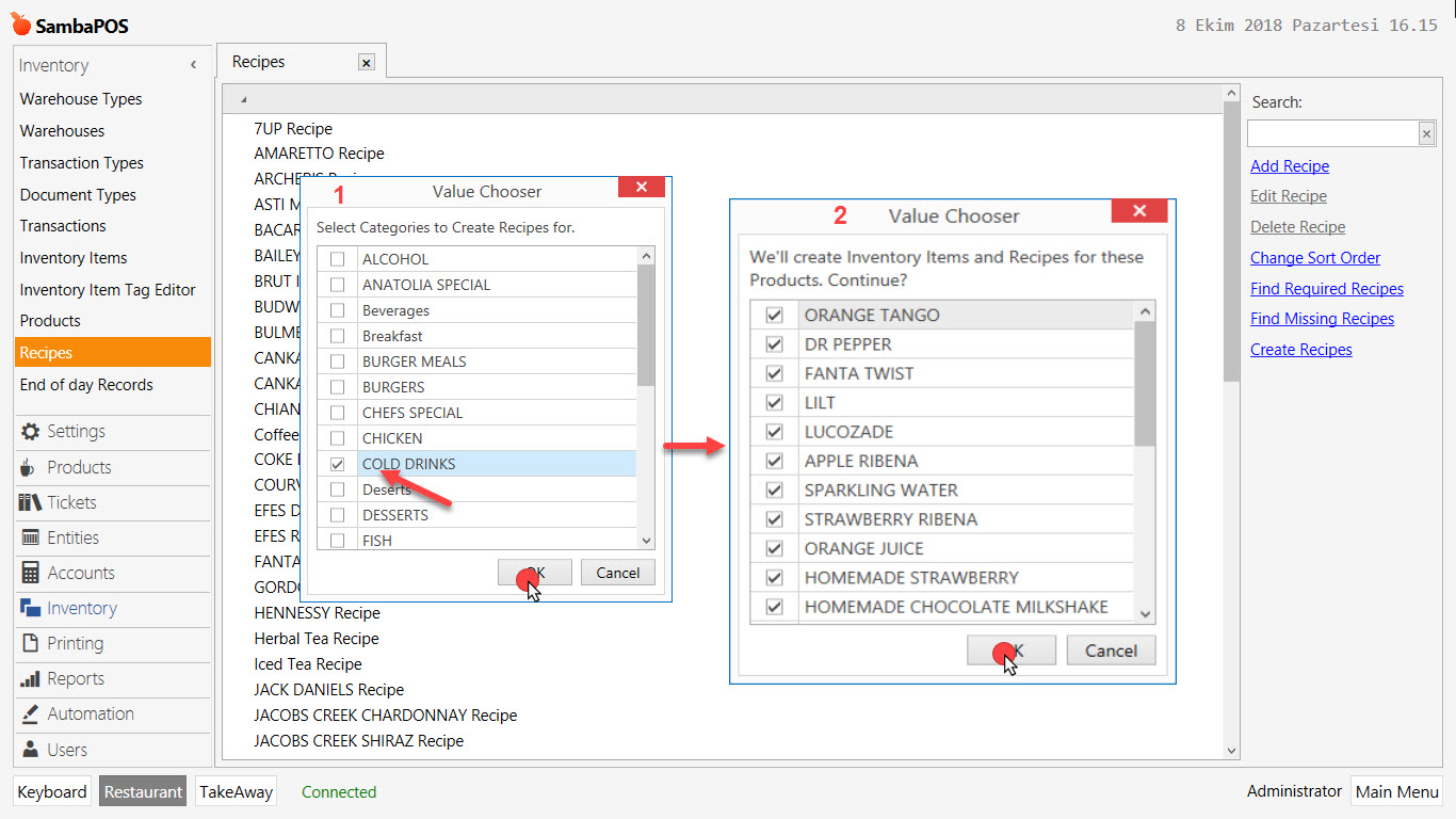 4.28. How to Track Stock Level of Items? – SambaPOS Knowledgebase
