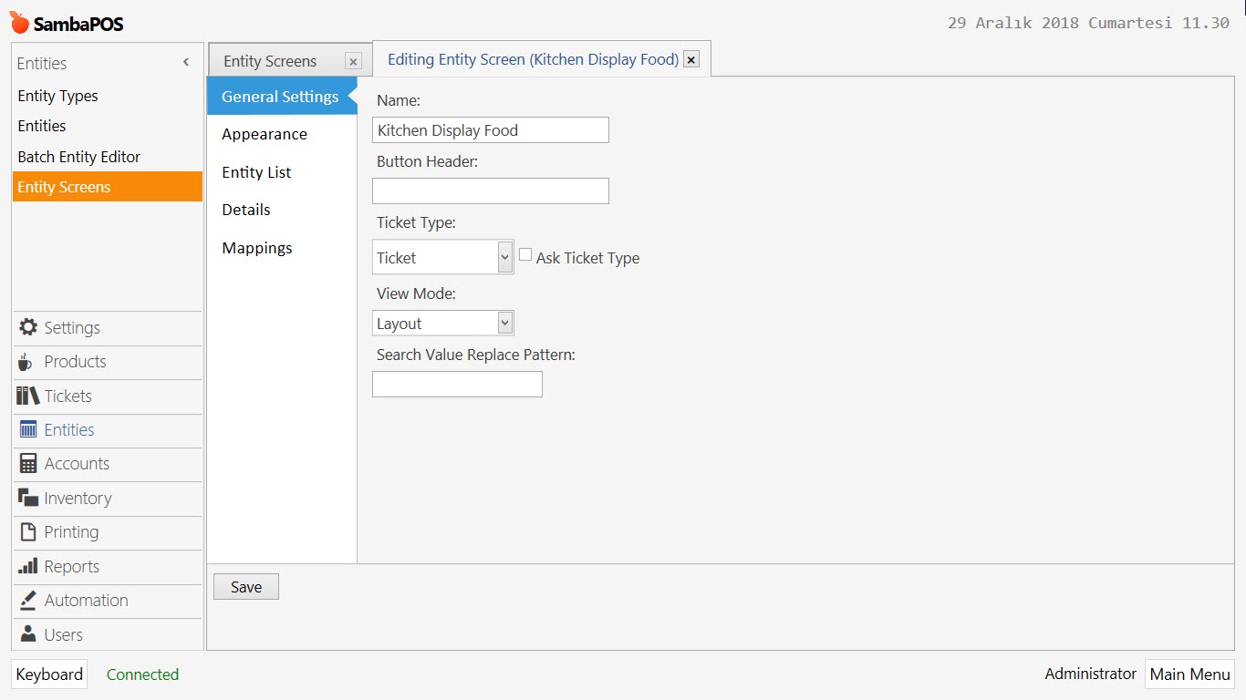 4.32. How to Separate Food and Drinks on Kitchen Display? – SambaPOS ...