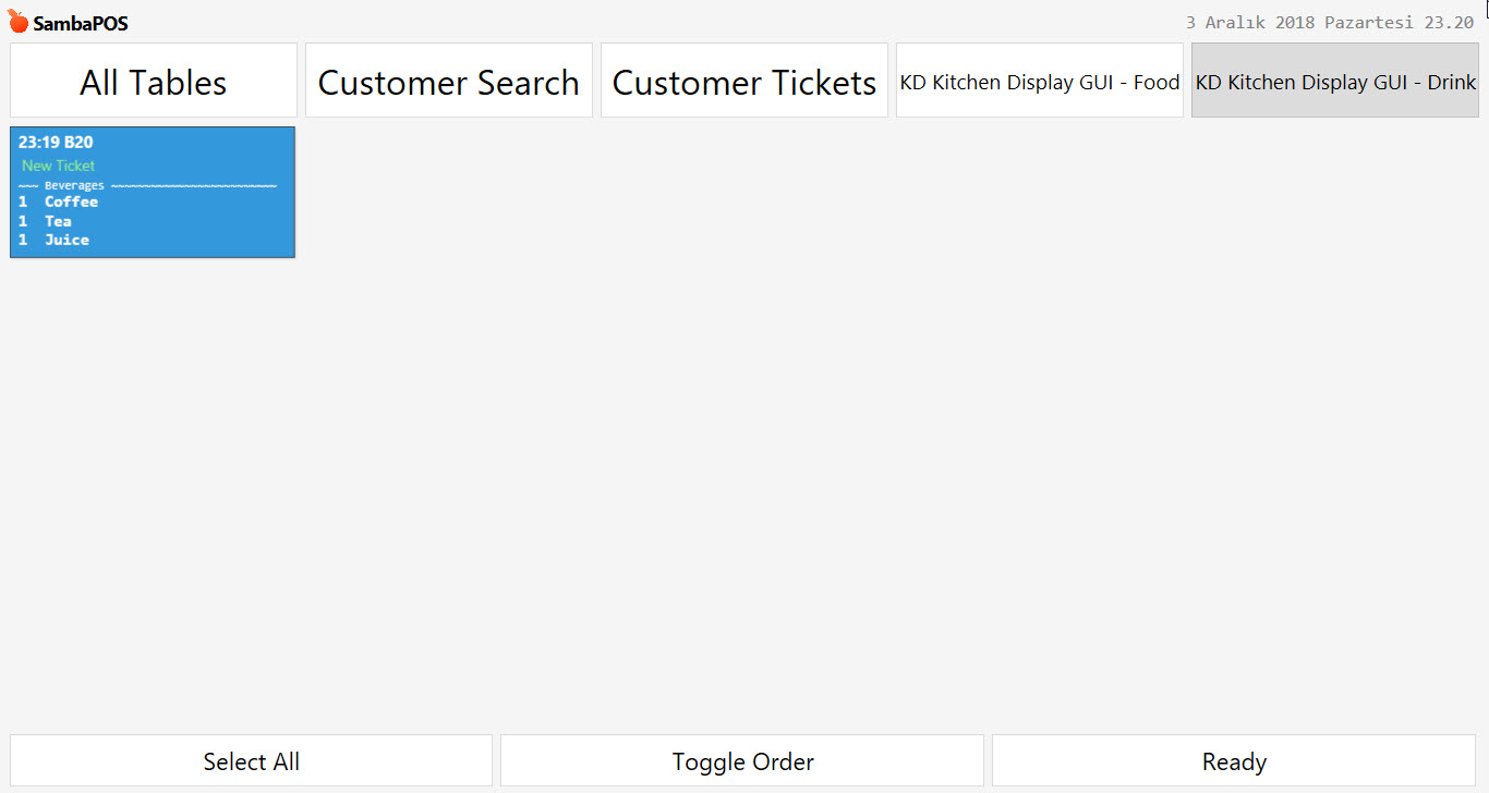 4.32. How to Separate Food and Drinks on Kitchen Display? – SambaPOS ...