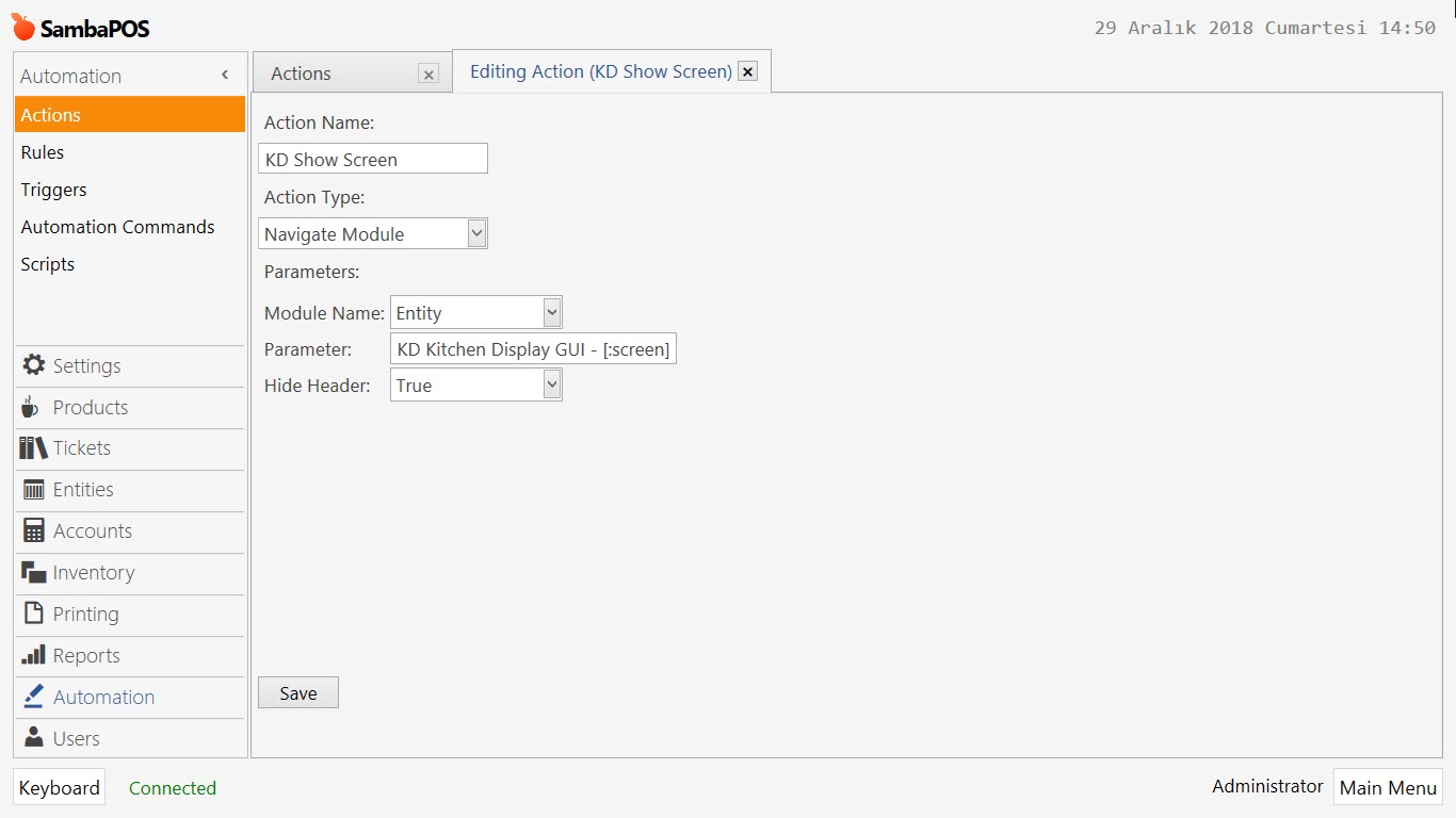 4.32. How to Separate Food and Drinks on Kitchen Display? – SambaPOS ...