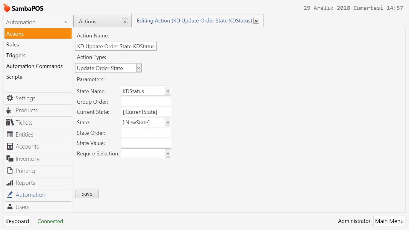 4.32. How to Separate Food and Drinks on Kitchen Display? – SambaPOS ...