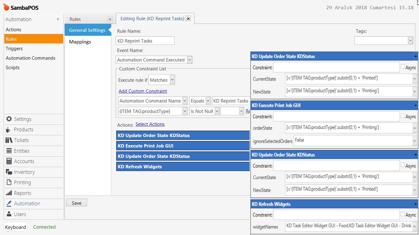 4.32. How to Separate Food and Drinks on Kitchen Display? – SambaPOS ...