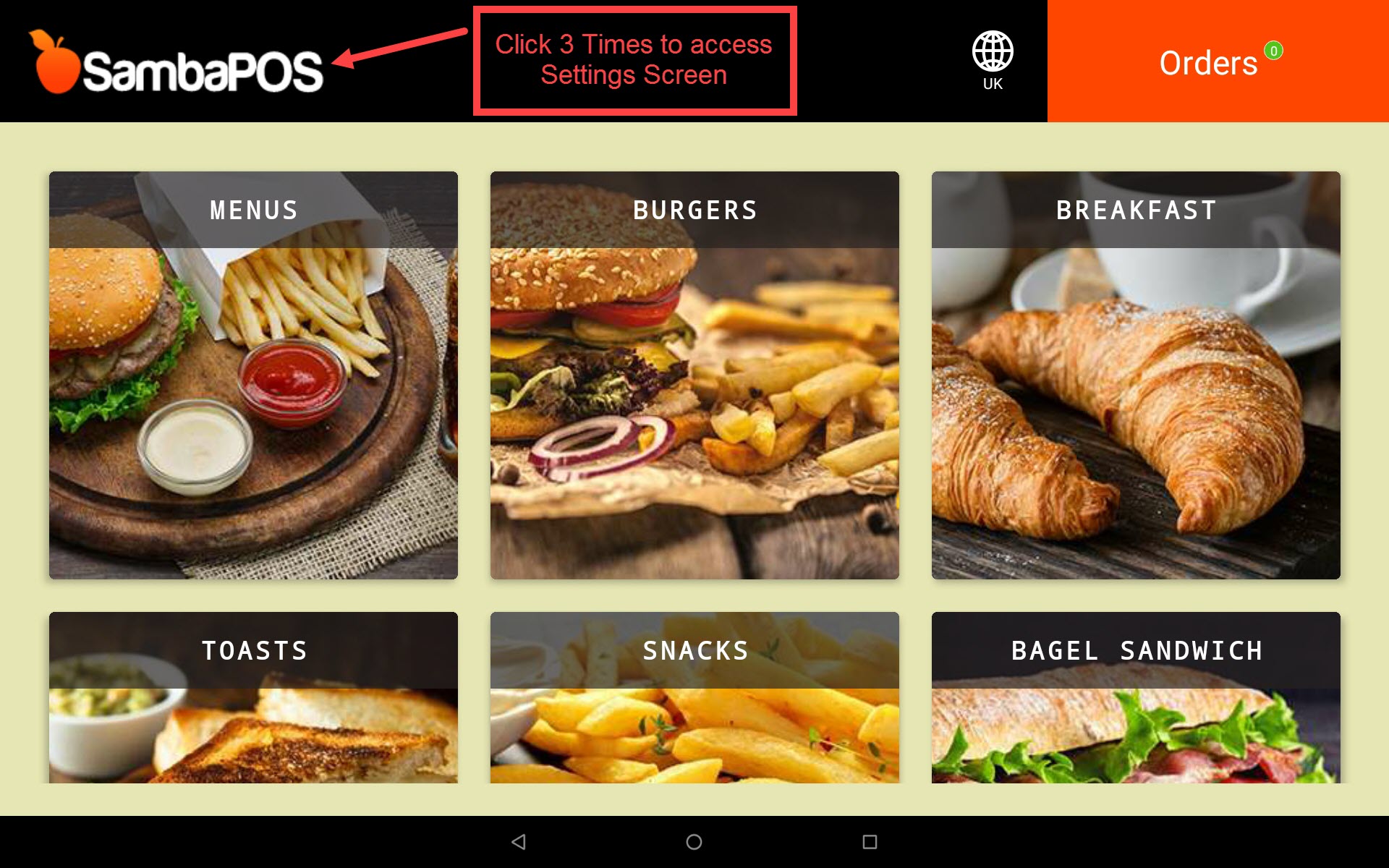 8.7. SambaPOS GO Tablet Setup – SambaPOS Knowledgebase