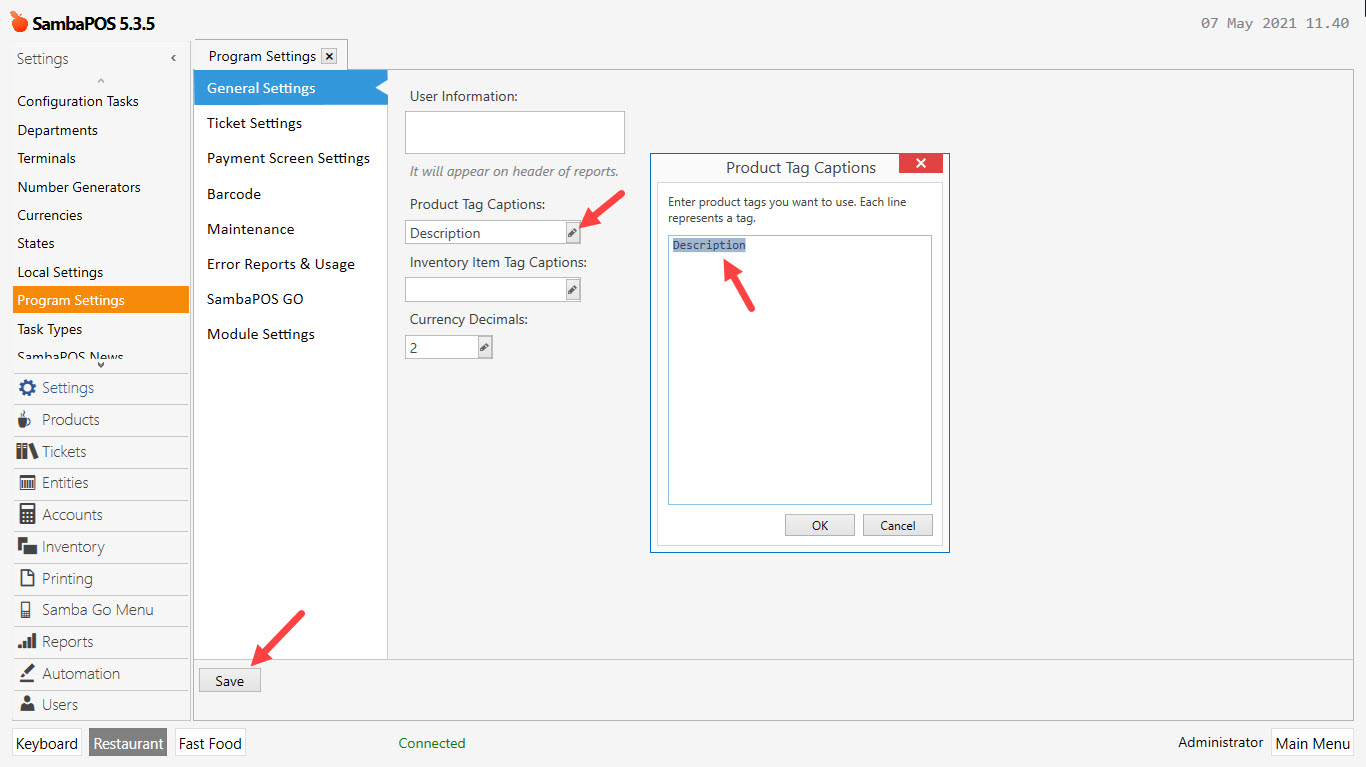 4.68. How to Setup SambaPOS QR Menu – SambaPOS Knowledgebase