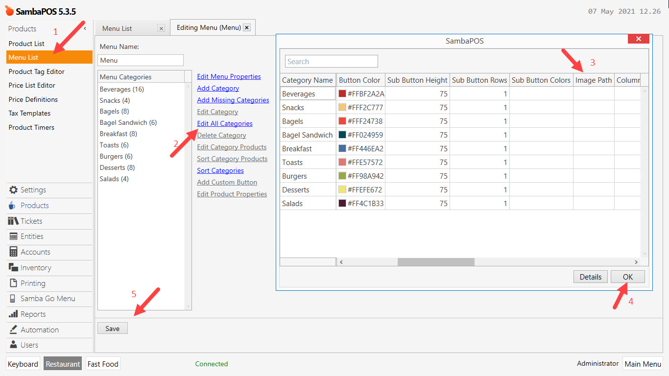 4.68. How to Setup SambaPOS QR Menu – SambaPOS Knowledgebase