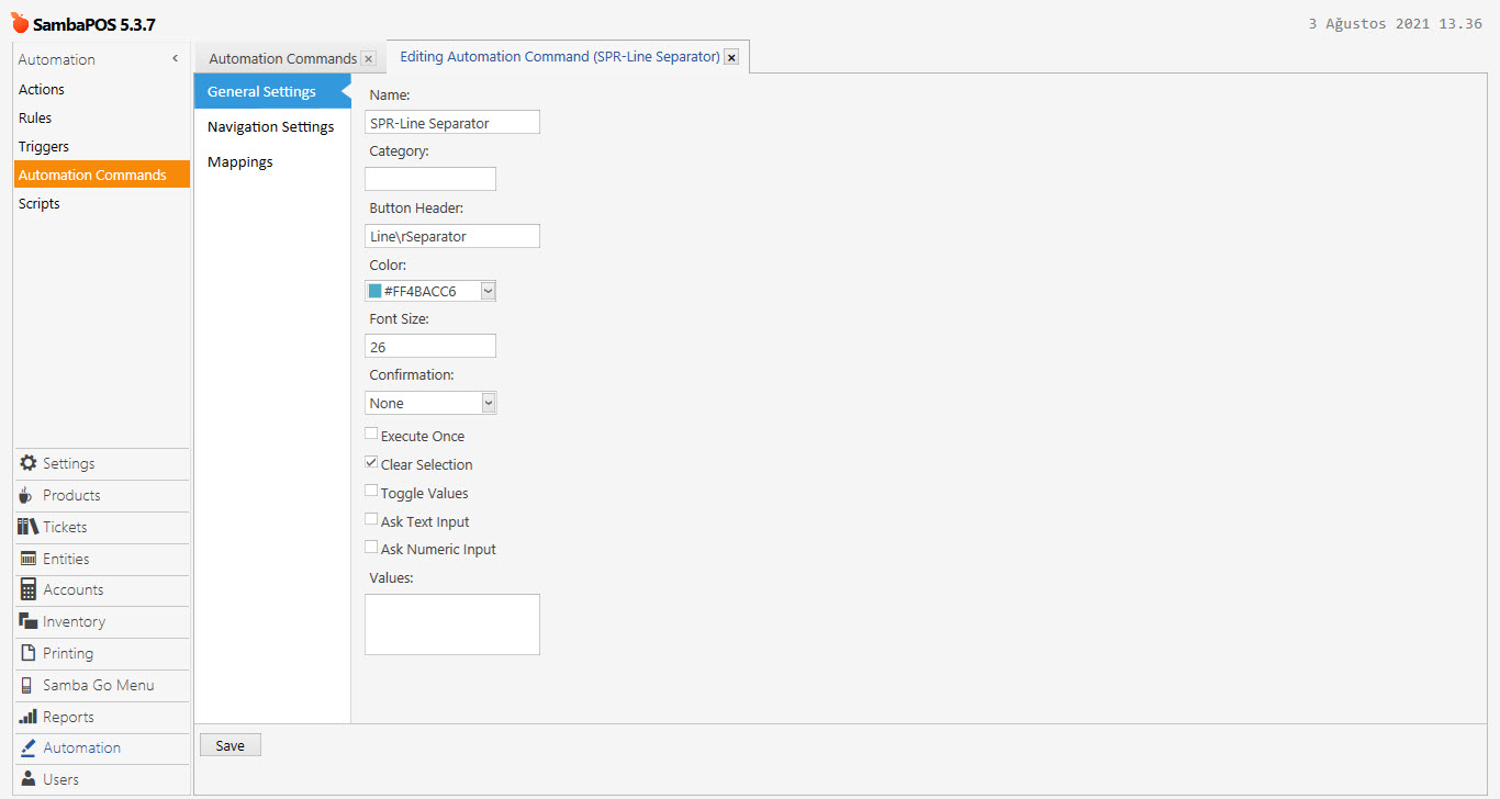 469 How To Add Line Separator Sambapos Knowledgebase
