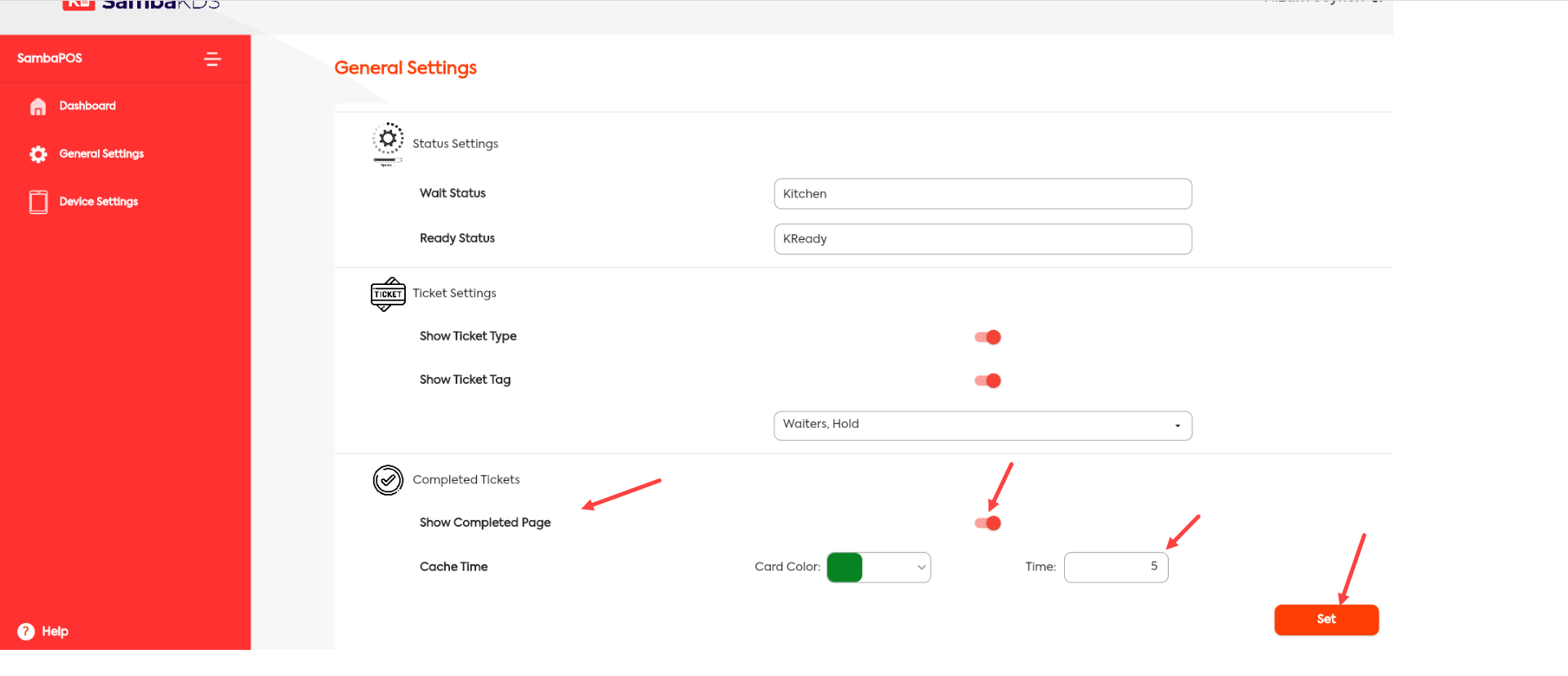 8.9. How to Configure SambaPOS KDS? – SambaPOS Knowledgebase