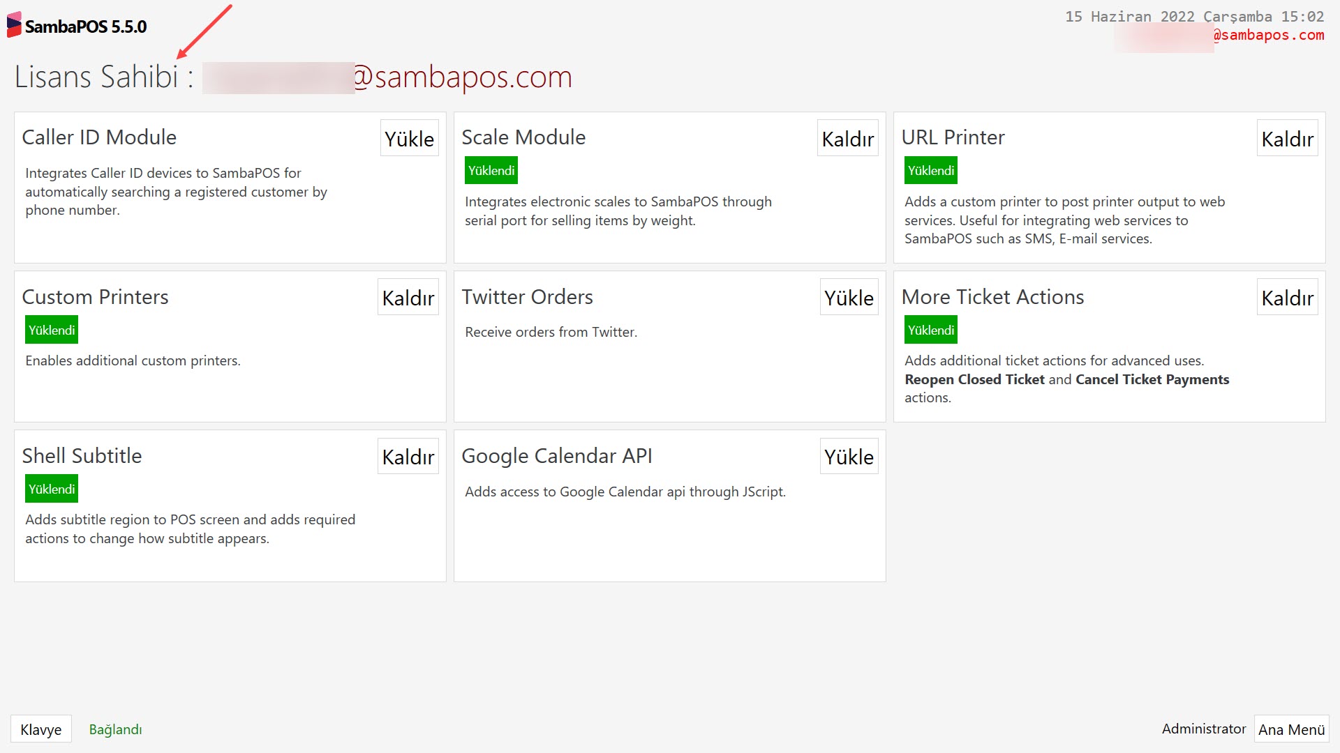 8.10. SambaPOS Mobile Client MC3 Kurulumu – SambaPOS Knowledgebase